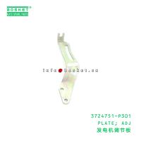 China 3724751-P301 PLATE; ADJ suitable for ISUZU NPR 4HK1 3724751P301 for sale