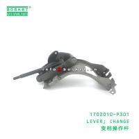 China 1702010-P301 Change Lever suitable for ISUZU 700P 6HK1 4HK1 Truck Lever for sale