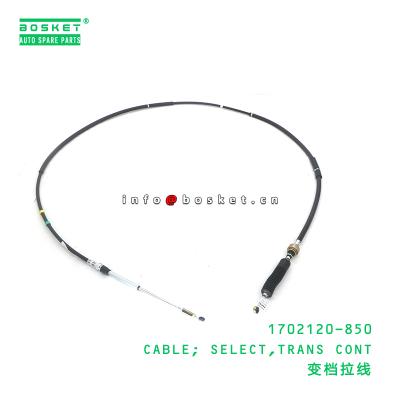 China 1702120-850 Transmission Control Cable for ISUZU NKR 4JB1 with 3 Months Warranty for sale