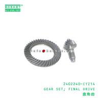 China 2402240-CYZ14 Gear Set Final Drive Gear for ISUZU 2402240CYZ14 with 3 Months Warranty for sale