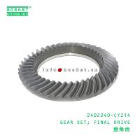 China 2402240-CYZ14 Gear Set Final Drive Gear for ISUZU 2402240CYZ14 with 3 Months Warranty for sale