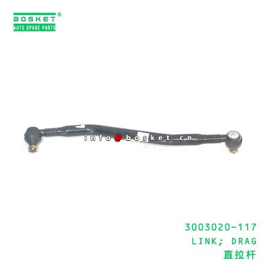 China 3003020-117 Drag Link Suitable for ISUZU FVR34 6HK1 Made of High-Quality Special Steel with 3 Months Warranty for sale