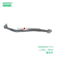 China 3003020-117 Drag Link Suitable for ISUZU FVR34 6HK1 Made of High-Quality Special Steel with 3 Months Warranty for sale