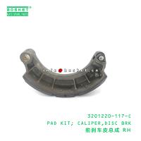 China ISUZU FVR34 VC46 6UZ1 Disc Brake Pad Kit with 3 Months Warranty and 15-20 Days Delivery for sale