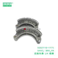 China 3202110-117C ISUZU FVR33 VC46 6UZ1 Rear Brake Shoe with 3 Months Warranty for sale