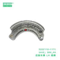 China 3202110-117C ISUZU FVR33 VC46 6UZ1 Rear Brake Shoe with 3 Months Warranty for sale
