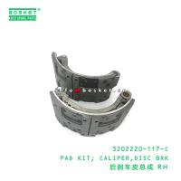 China ISUZU FVR34 VC46 6UZ1 Brake Caliper Kit with 3 Months Warranty and Neutral Box Packaging for sale