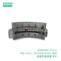 China ISUZU FVR34 VC46 6UZ1 Brake Caliper Kit with 3 Months Warranty and Neutral Box Packaging for sale