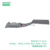 China ISUZU VC46 6UZ1 Cover Trim Floor Mat for Door Side with Neutral Box Packaging for sale