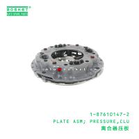 China 1-87610147-2 PLATE ASM; PRESSURE,CLU suitable for ISUZU FSS 1876101472 for sale