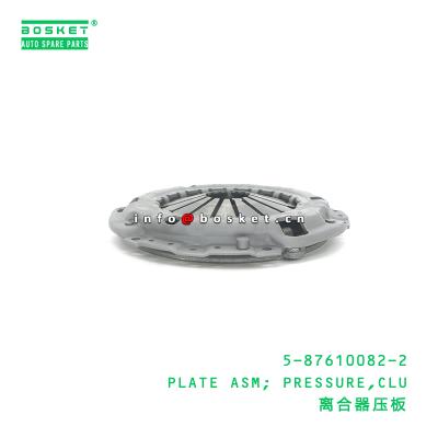 China 5-87610082-2 PLATE ASM; PRESSURE,CLU suitable for ISUZU N TF 4JB 5876100822 for sale