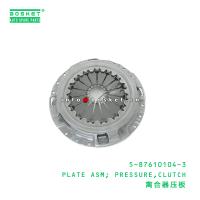 China 5-87610104-3 PLATE ASM; PRESSURE,CLUTCH suitable for ISUZU NPR 4HK1 5876101043 for sale