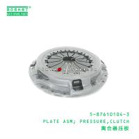 China 5-87610104-3 PLATE ASM; PRESSURE,CLUTCH suitable for ISUZU NPR 4HK1 5876101043 for sale