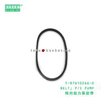 China 5-87610266-0 BELT; P/S PUMP suitable for ISUZU NKR 4JB1 5876102660 for sale