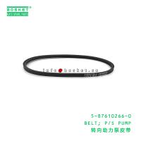 China 5-87610266-0 BELT; P/S PUMP suitable for ISUZU NKR 4JB1 5876102660 for sale