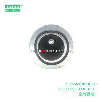 China 1-87610058-0 FILTER; AIR CLE suitable for ISUZU FVR34 6HK1 1876100580 for sale