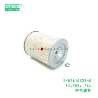 China 5-87610233-0 FILTER; ACL suitable for ISUZU NKR 4JH1 4HF1 5876102330 for sale