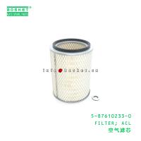 China 5-87610233-0 FILTER; ACL suitable for ISUZU NKR 4JH1 4HF1 5876102330 for sale