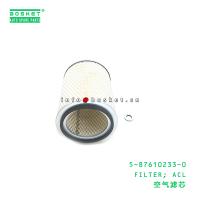 China 5-87610233-0 FILTER; ACL suitable for ISUZU NKR 4JH1 4HF1 5876102330 for sale
