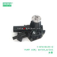 China 1-87618435-0 PUMP ASM; WATER,W/GAS suitable for ISUZU 6HK1 1876184350 for sale