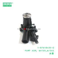 China 1-87618435-0 PUMP ASM; WATER,W/GAS suitable for ISUZU 6HK1 1876184350 for sale