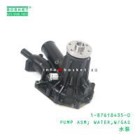 China 1-87618435-0 PUMP ASM; WATER,W/GAS suitable for ISUZU 6HK1 1876184350 for sale