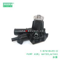 China 1-87618435-0 PUMP ASM; WATER,W/GAS suitable for ISUZU 6HK1 1876184350 for sale