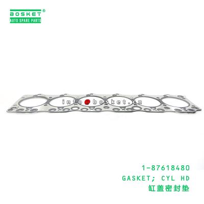 China 1-87618480 GASKET; CYL HD suitable for ISUZU FSR12 6BG1 187618480 for sale