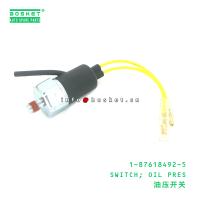 China 1-87618492-5 SWITCH; OIL PRES suitable for ISUZU 6SD1 1876184925 for sale