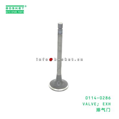 China 0114-0286 VALVE; EXH suitable for ISUZU NHR 4JB1 01140286 for sale