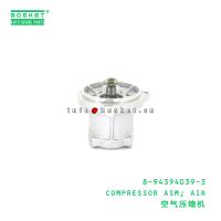 China 8-94394039-3 COMPRESSOR ASM; AIR suitable for ISUZU FVZ34 FVR32 6HK1 6HE1T 8943940393 for sale