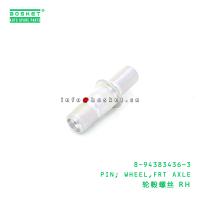 China 8-94383436-3 Front Axle Wheel Pin for ISUZU NPR NKR 600P 4KH1 Wheel Pin 1PCS for sale