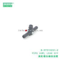 China Leak Off Pipe Assembly 8-97315231-2 8973152312 OEM Reference for ISUZU 4JJ1 Engine Compatible Fuel Leak Off Pipe for sale