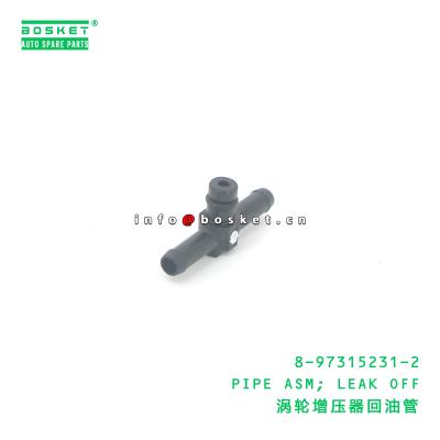 China Leak Off Pipe Assembly 8-97315231-2 8973152312 OEM Reference for ISUZU 4JJ1 Engine Compatible Fuel Leak Off Pipe for sale
