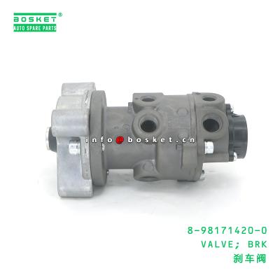 China 8-98171420-0 VALVE; BRK suitable for ISUZU NQR 8981714200 for sale