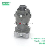 China 8-98171420-0 VALVE; BRK suitable for ISUZU NQR 8981714200 for sale