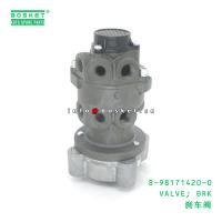 China 8-98171420-0 VALVE; BRK suitable for ISUZU NQR 8981714200 for sale