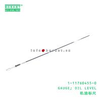 China 1-11760455-0 GAUGE; OIL LEVEL suitable for ISUZU 6HK1 1117604550 for sale
