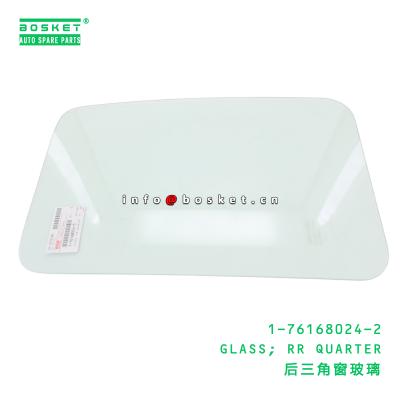 China 1-76168024-2 GLASS; RR QUARTER suitable for ISUZU CXZ81 10PE1 1761680242 for sale