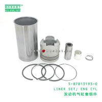 China 5-87813193-0 LINER SET; ENG CYL suitable for ISUZU NKR 4JB1 5878131930 for sale