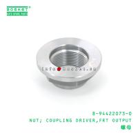 China 8-94422073-0 NUT; COUPLING DRIVER,FRT OUTPUT suitable for ISUZU UBS25 6VD1 8944220730 for sale