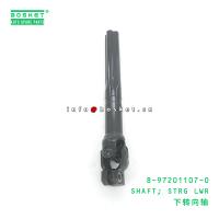 China ISUZU 8972011070 Compatible Steering Shaft Lower Steering Shaft in High-Quality Special Steel for Tension and Pressure Resistant Performance for sale