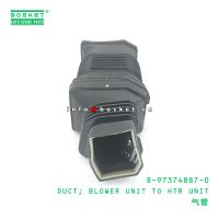 China 8-97374887-0 Blower Duct ISUZU 8973748870 Blower Unit to Heater Unit for Isuzu Truck HVAC for sale