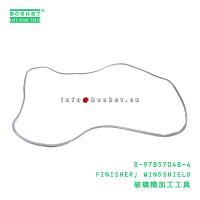 China ISUZU NPR Compatible Windshield Finisher 8978570484 OEM Reference Windshield Molding with 8-97857048-4 Part Number for sale