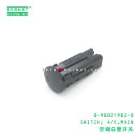 China Isuzu 8980219820 Compatible A/C Switch Main A/C Switch with 3 Months Warranty 1PCS Pack Quantity for sale