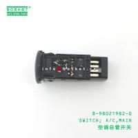 China Isuzu 8980219820 Compatible A/C Switch Main A/C Switch with 3 Months Warranty 1PCS Pack Quantity for sale
