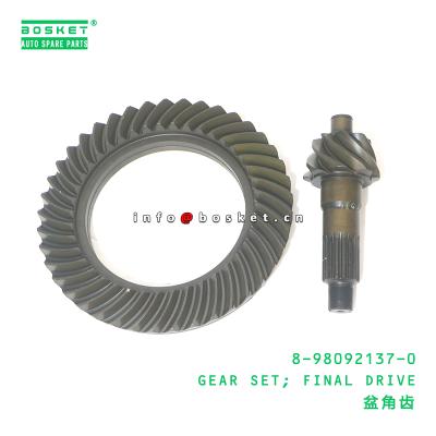 China 8-98092137-0 Final Drive Gear Set ISUZU NKR 1PCS Differential Gear Set Replacement Part for sale
