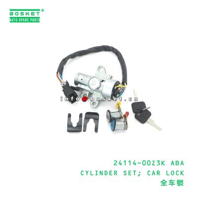 China Nissan 24114-00Z3K ABA Compatible Cylinder Set Car Lock Cylinder with 3 Months Warranty 1PCS Pack for sale