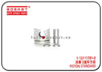 China Standard Piston 1-12111781-0 1121117810 for ISUZU 6BG1 FSR Engine 1KG for sale