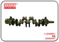 China ISUZU 6BG1T FVR Crankshaft 1-12310470-1 1123104701 56kg Aftermarket Engine Part for sale